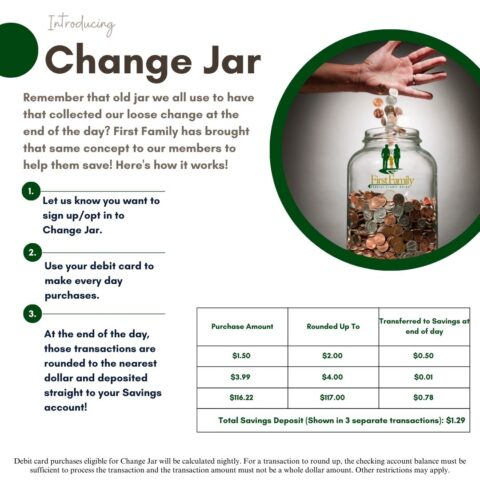 Change Jar - First Family Federal Credit Union